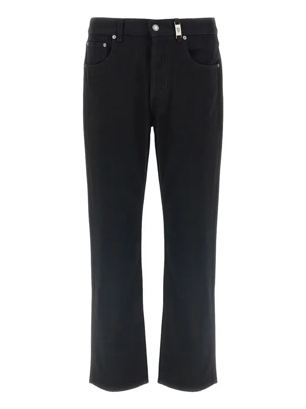 Alexander McQueen Skull Straight-leg Jeans - Black