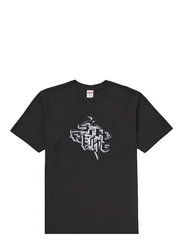 Supreme Smoke Tee Shirt - Black