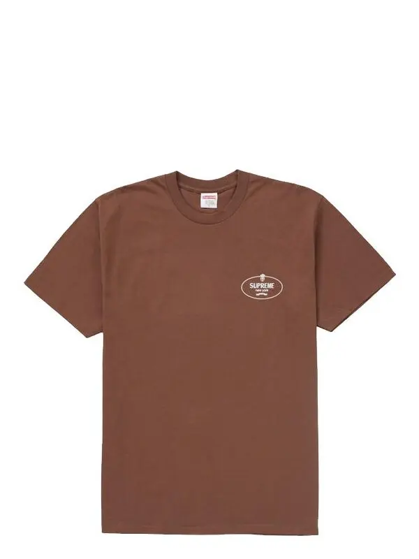 Supreme Crest Tee Shirt - Brown