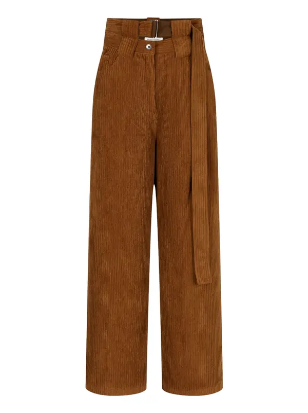 STUDIO TOMBOY Corduroy Trousers - Brown