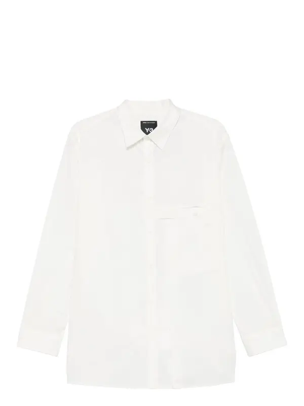 Y3 Poplin Shirt - White