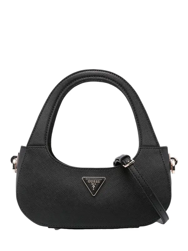 Guess Logo-plaque Tote Bag - Black