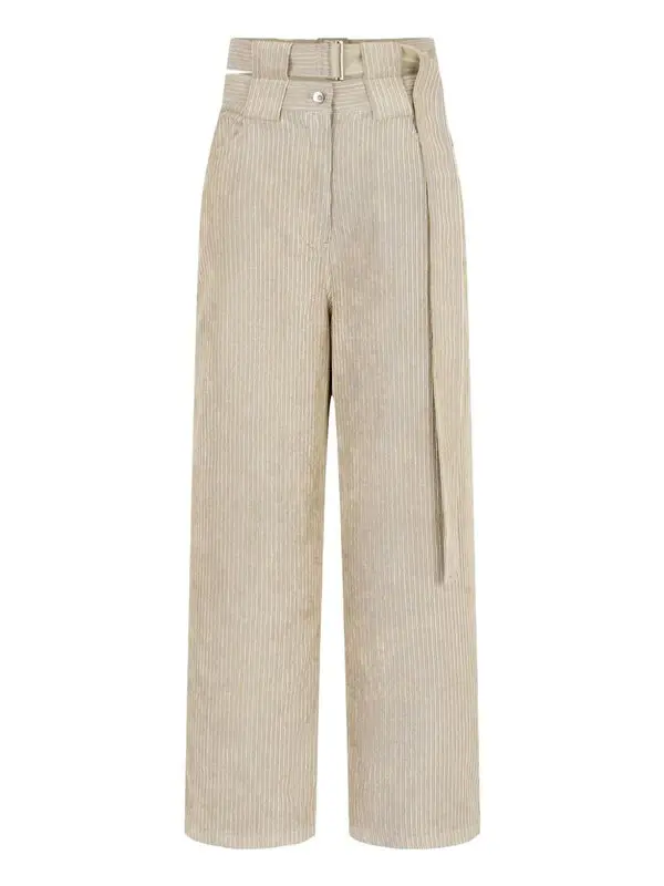 STUDIO TOMBOY Corduroy Trousers - Neutrals