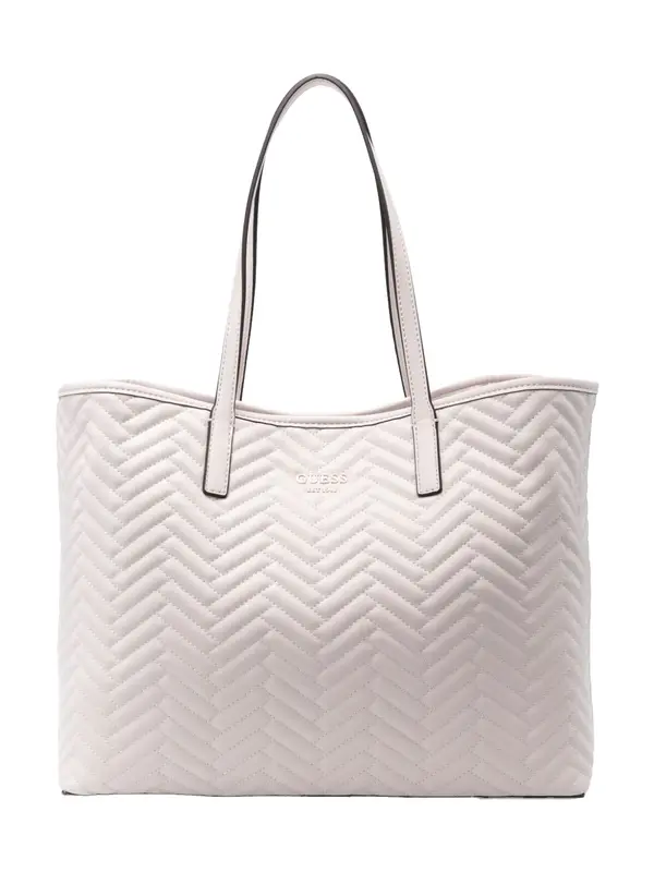 Guess Logo-lettering Tote Bag - Neutrals