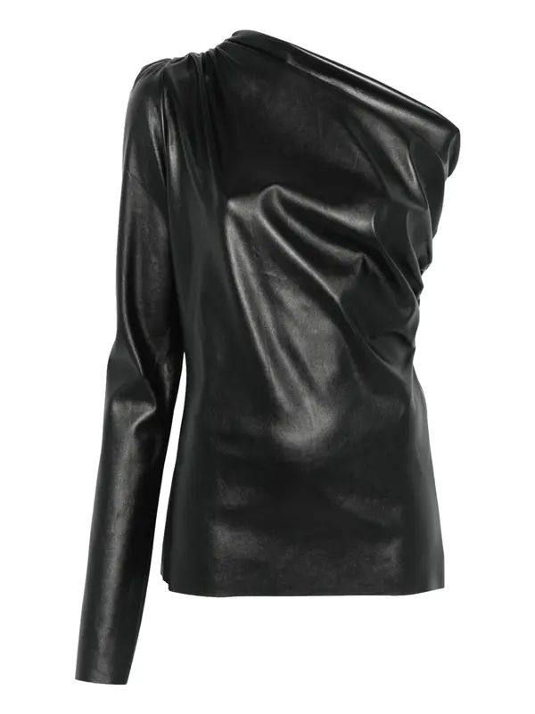 Alchemy Fashions X Lia Aram Asymmetric Top - Black