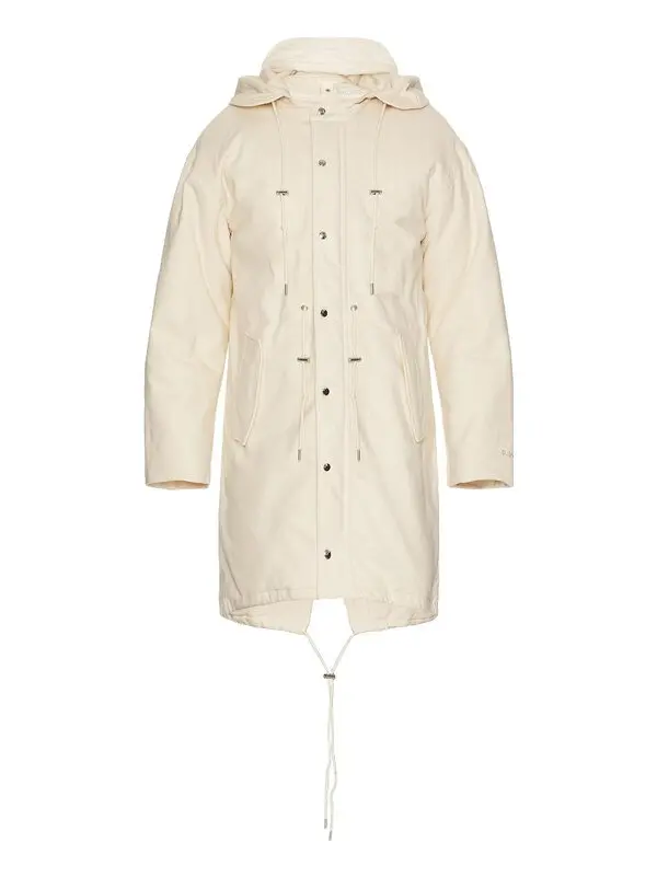 WALES BONNER X ADIDAS Coach Coat - Wonder White