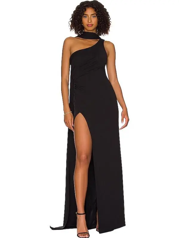 Katie May Amina Gown In . Also - Black