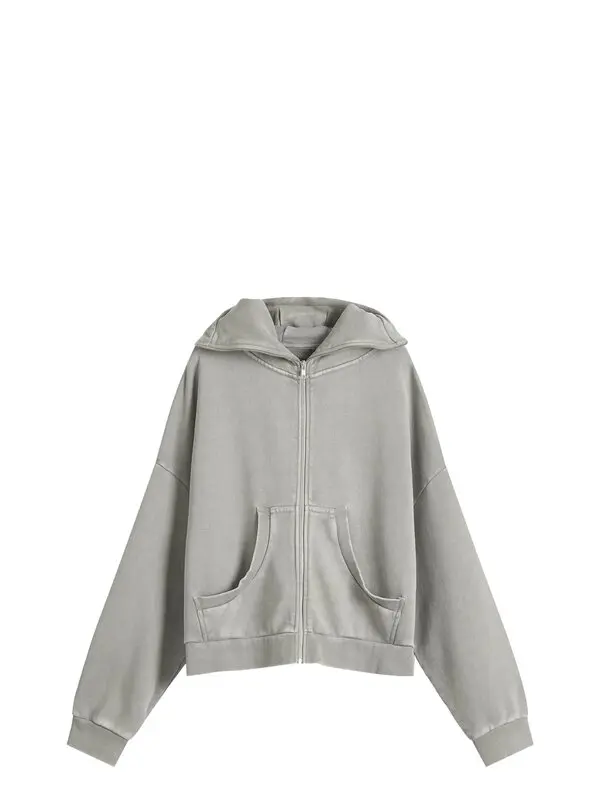 ENTIRE STUDIOS Full Zip Hoodie - Rhino