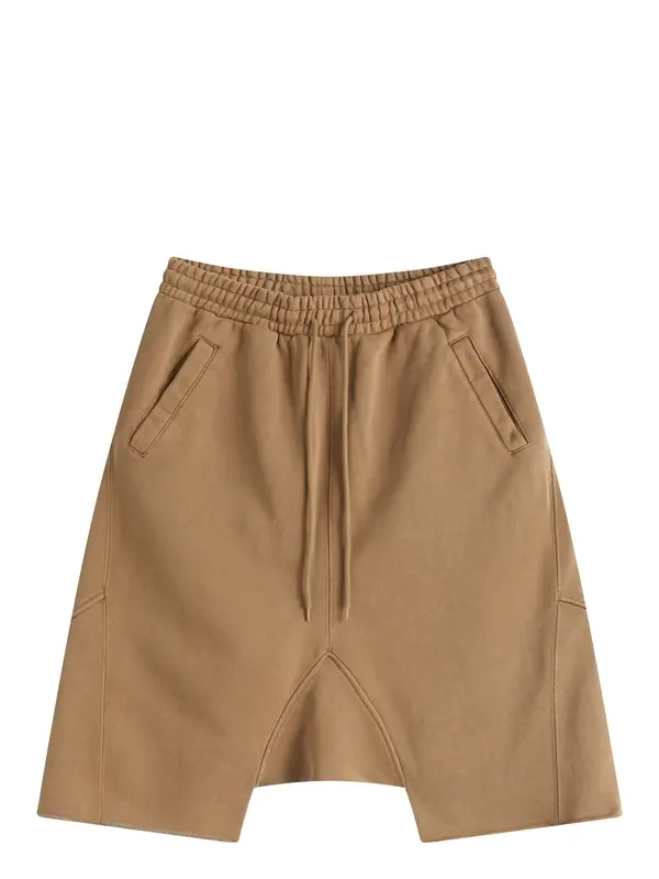 ENTIRE STUDIOS Heavy Drop Shorts - Cork