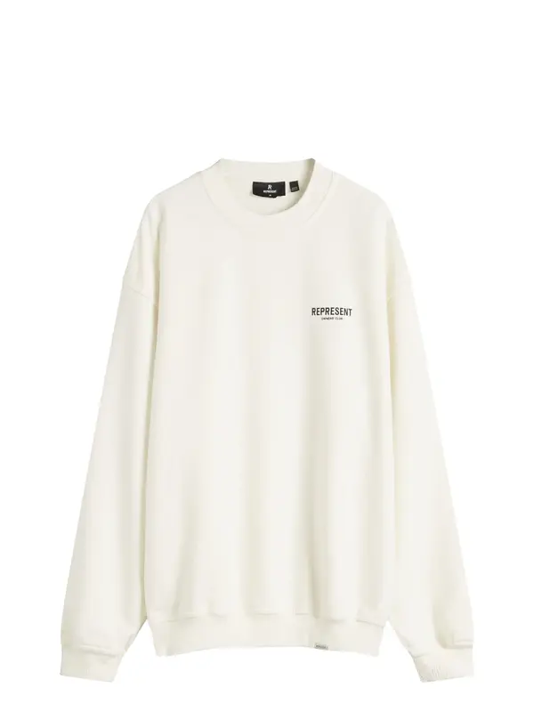 REPRESENT Owners Club Sweater - Flat White