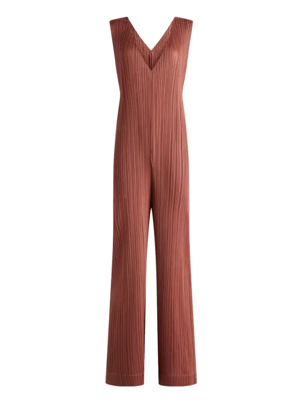 Issey Miyake All-in-one Jumpsuit - Copper Brown