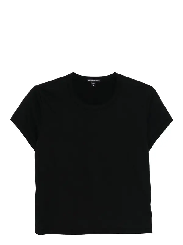 JAMES PERSE Brushed Elevated Jersey Short Sleeve T-shirt - Black