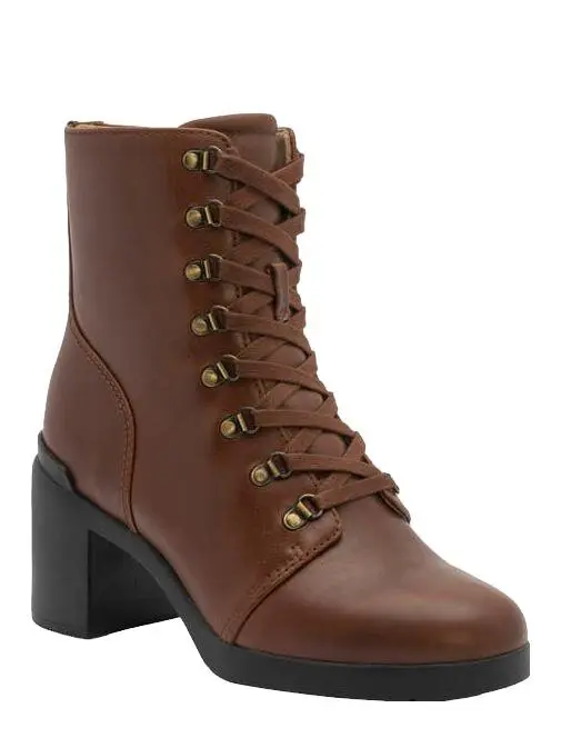 ABEO Metropolis Lace Up Boots - Brown - Regular