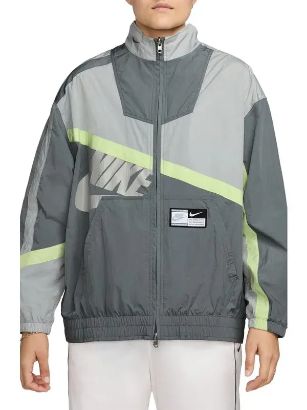 Nike Street Water Repellent Jacket - Smoke Grey/ Light Smoke Grey