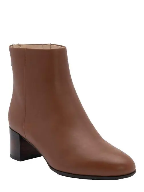 ABEO Plaza Zip-up Boots - Dark Tan - Regular