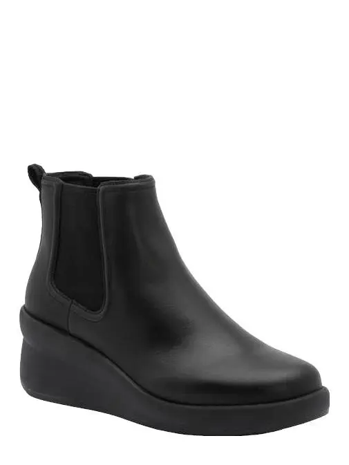 ABEO Passage Chelsea Wedge Boot - Black - Regular
