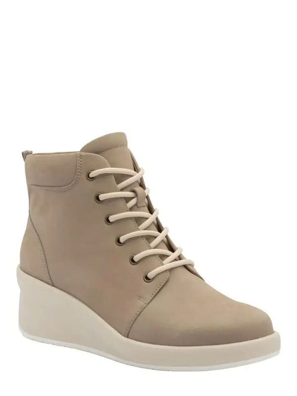 ABEO Passage Lace Up Boots - Beige - Regular