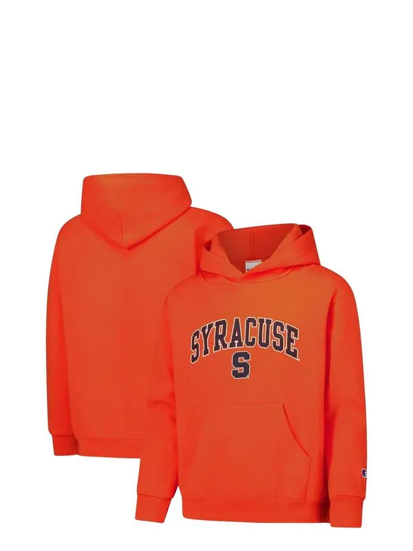 Champion Youth Syracuse Campus Pullover Hoodie - Orange