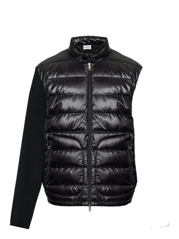 Moncler Padded Wool Jacket - Black