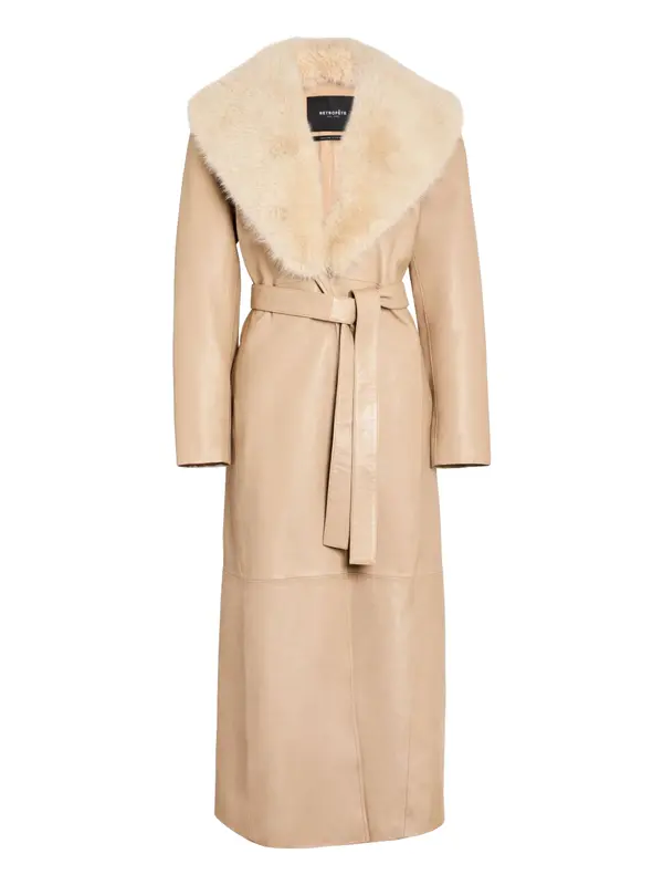 Retrofete Kieran Trench Coat - Neutrals