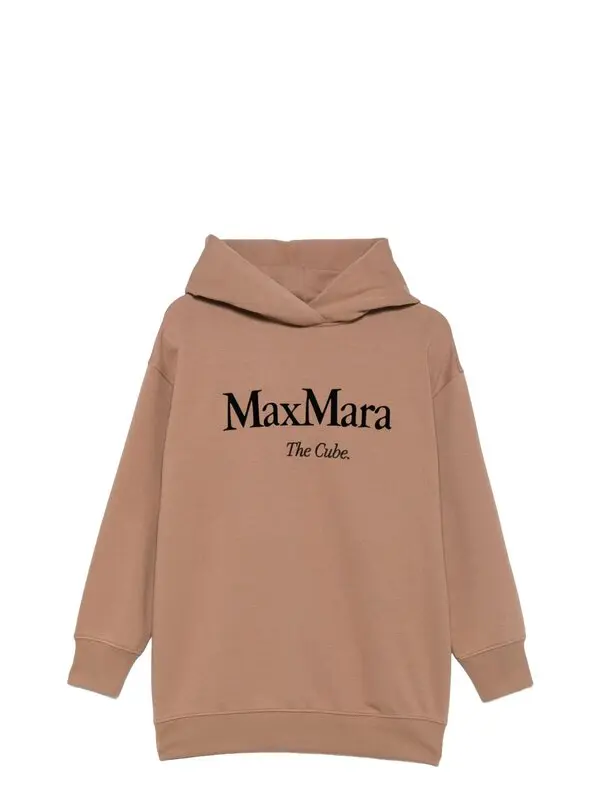 Max Mara Felpa Hoodie - Brown