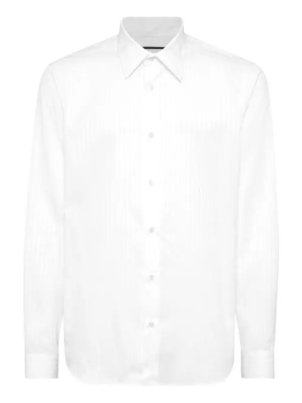 Philipp Plein Cotton Shirt - White