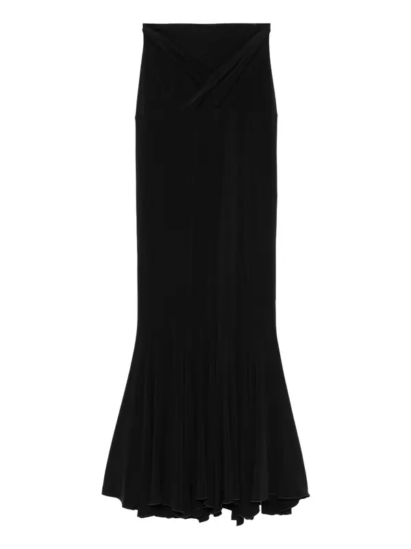 NENSI DOJAKA Yasmin Midi Skirt - Black