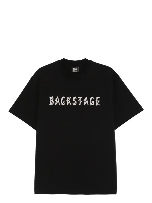 44 LABEL GROUP Logo-print T-shirt - Black