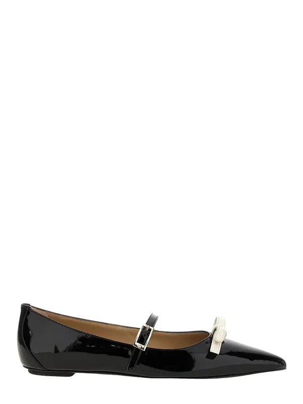 STUART WEITZMAN Felicity Ballerinas - Black