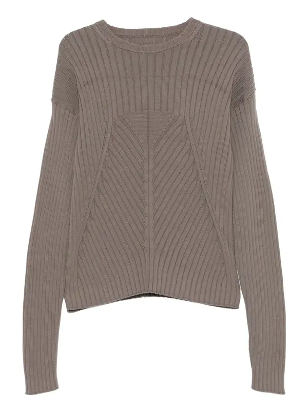 Rick Owens Crew-neck Sweater - Brown