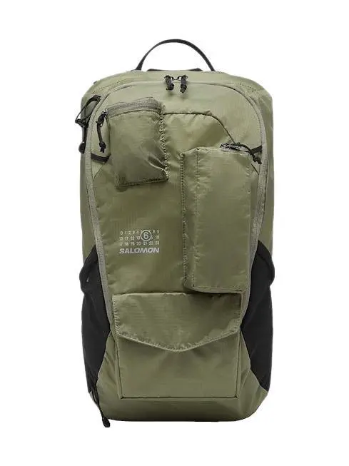 MAISON MARGIELA X Salomon Numeric Nylon Backpack - Green