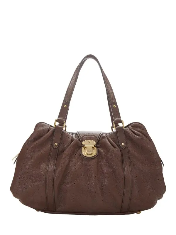 LOUIS VUITTON Monogram Mahina Lunar - Brown