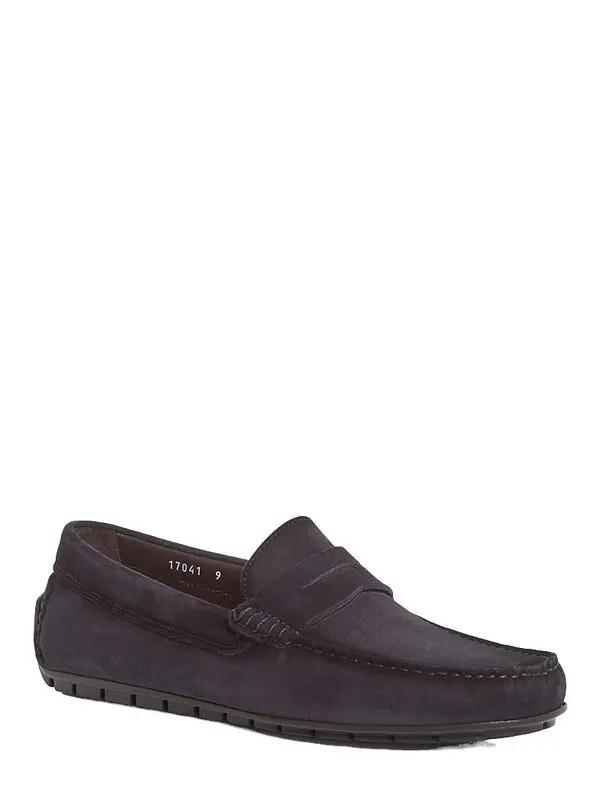 To Boot New York Adelaide Leather Loafers - Navy Suede