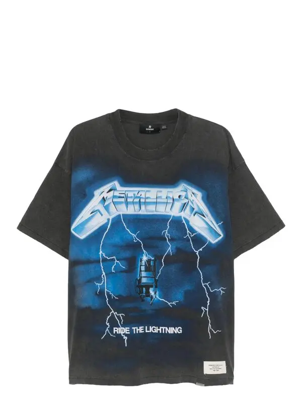 REPRESENT X Metallica Ride The Lightning T-shirt - Grey