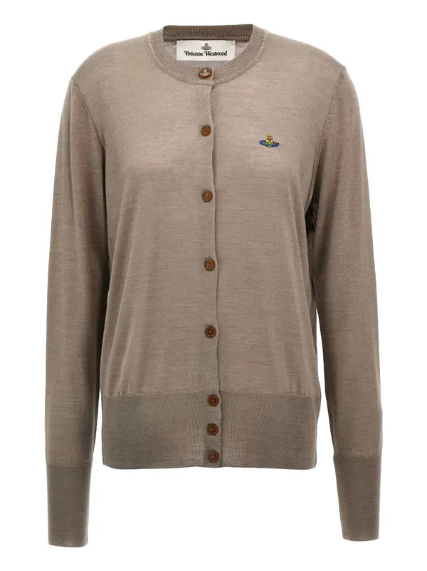 VIVIENNE WESTWOOD Bea Cardigan - Neutrals
