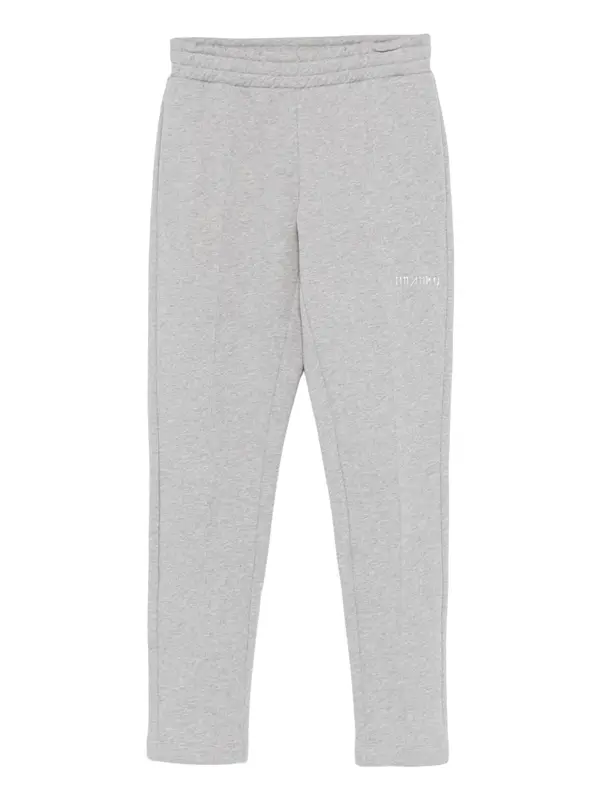 Attico Logo-appliqué Sweatpants - Grey