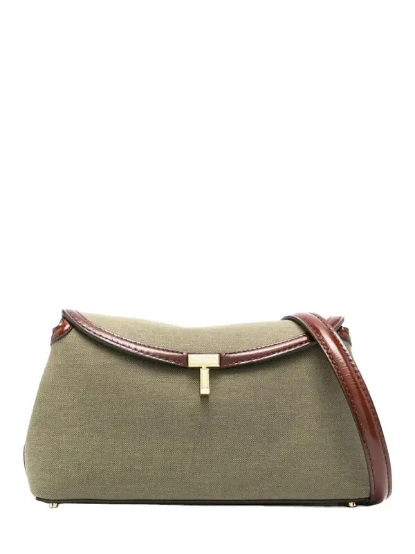 TOTEME T-lock Clutch - Green