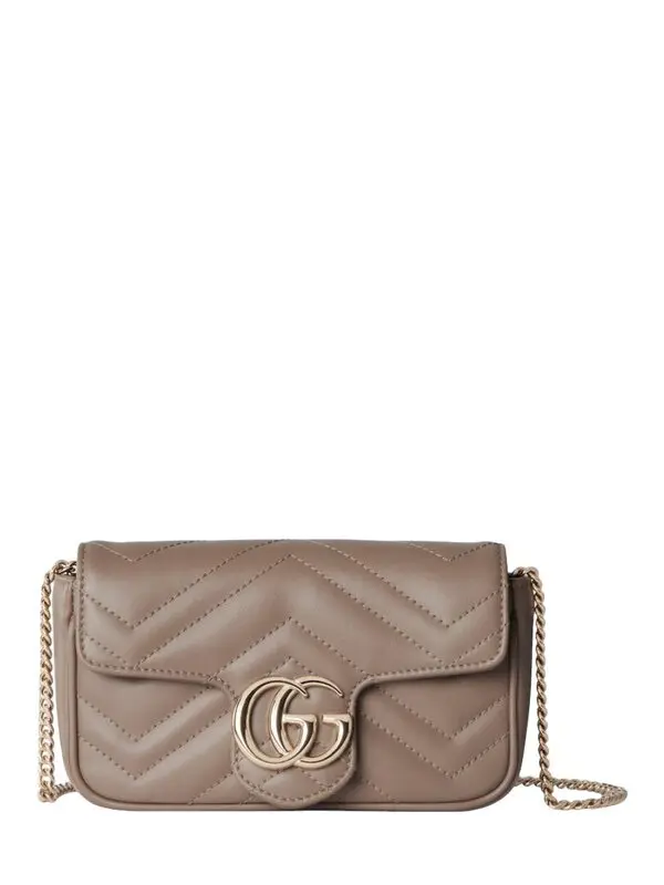 Gucci Gg Marmont Mini Bag - Neutral
