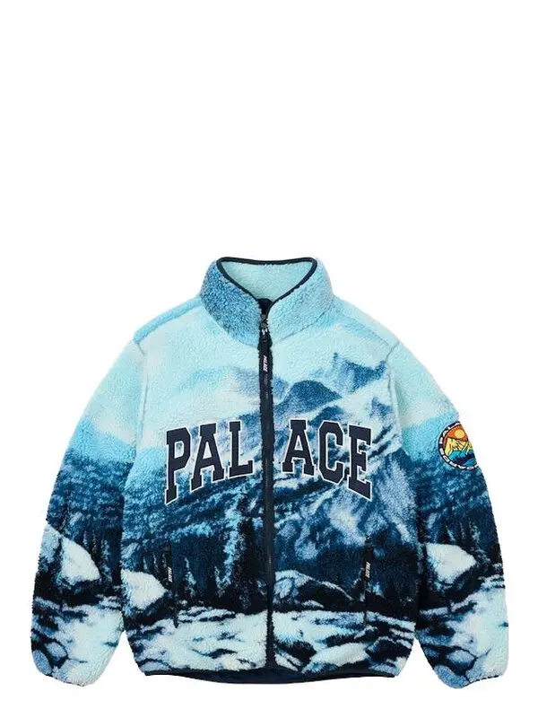 PALACE Appalachian Funnel Fleece Palaska - Blue