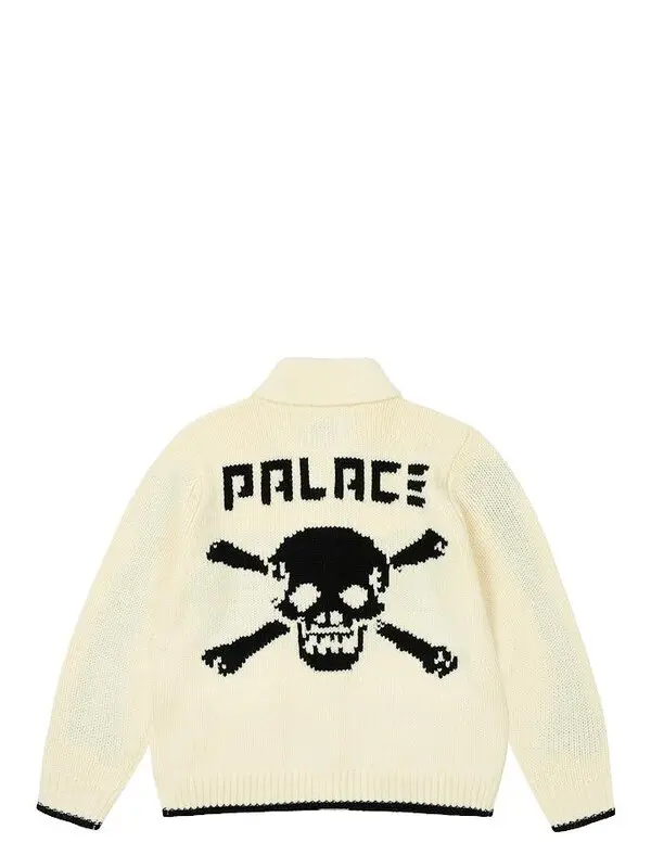 PALACE Bones Cowichan Knit - White