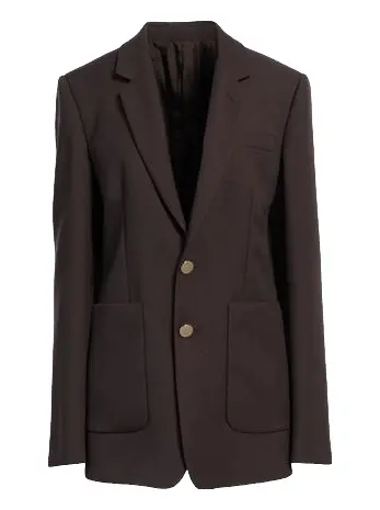 SUPER BLOND Single-breasted Blazer - Brown