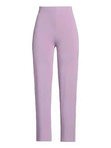 VICOLO Wide-leg Knit Pants - Purple