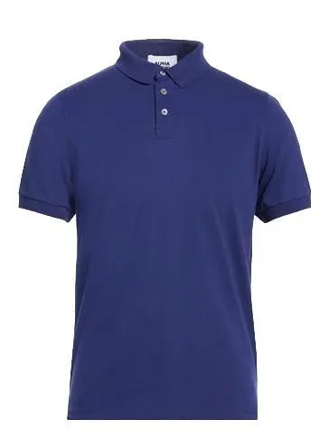 Alpha Studio Polo Shirt Size Cotton, Elastane - Blue