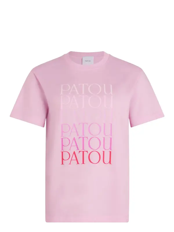 Patou Logo-print T-shirt - Pink