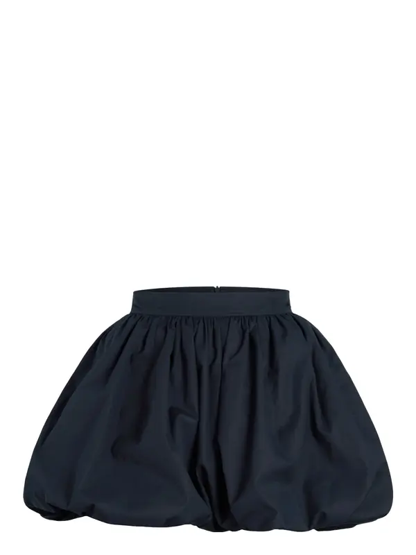 Patou Faille Bubble Mini Skirt - Blue