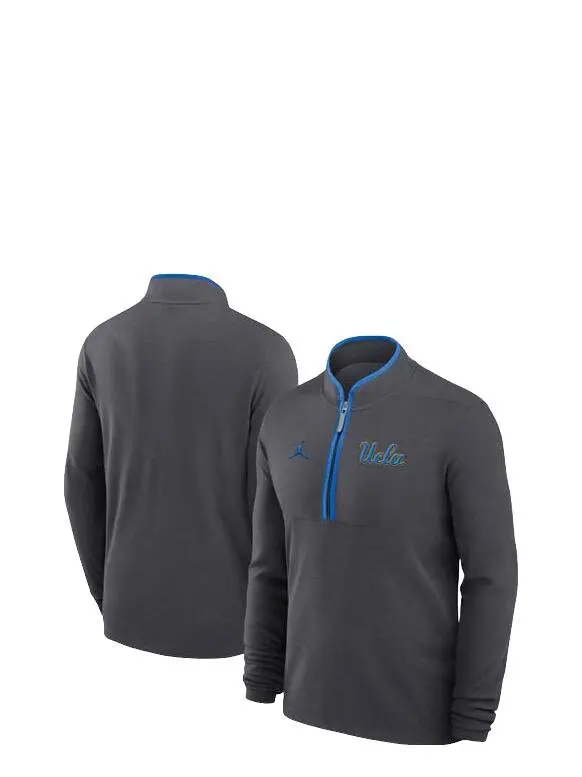 JORDAN BRAND Ucla Bruins Victory Half-zip Sweatshirt - Anthracite