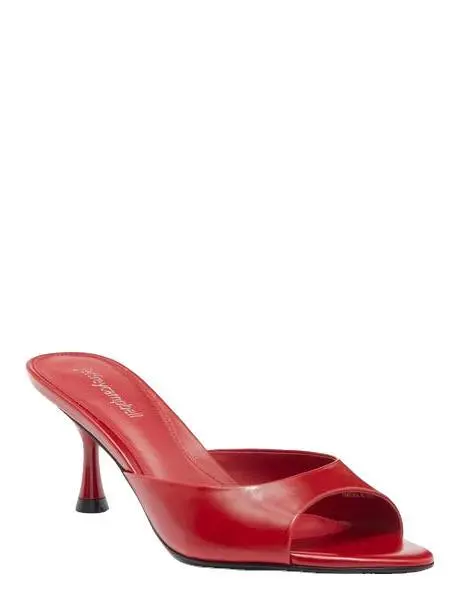 Jeffrey Campbell Slide Sandal - Cherry Red