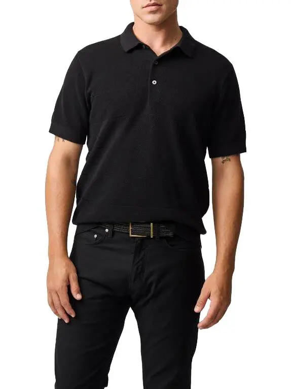 Rodd & Gunn Masons Flat Polo - Onyx