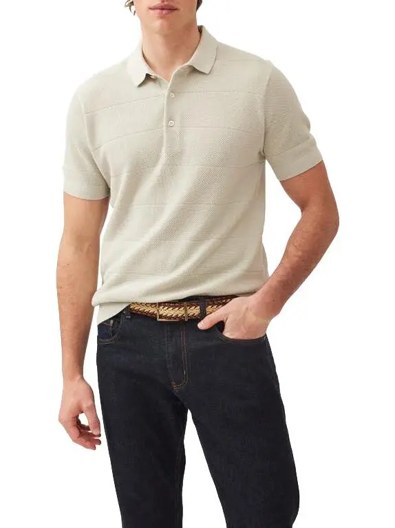 Rodd & Gunn Masons Flat Polo - Stone