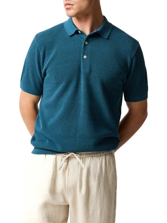 Rodd & Gunn Masons Flat Polo - Teal